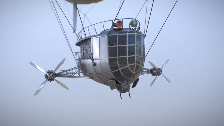 Zeppelin 3D models - Sketchfab