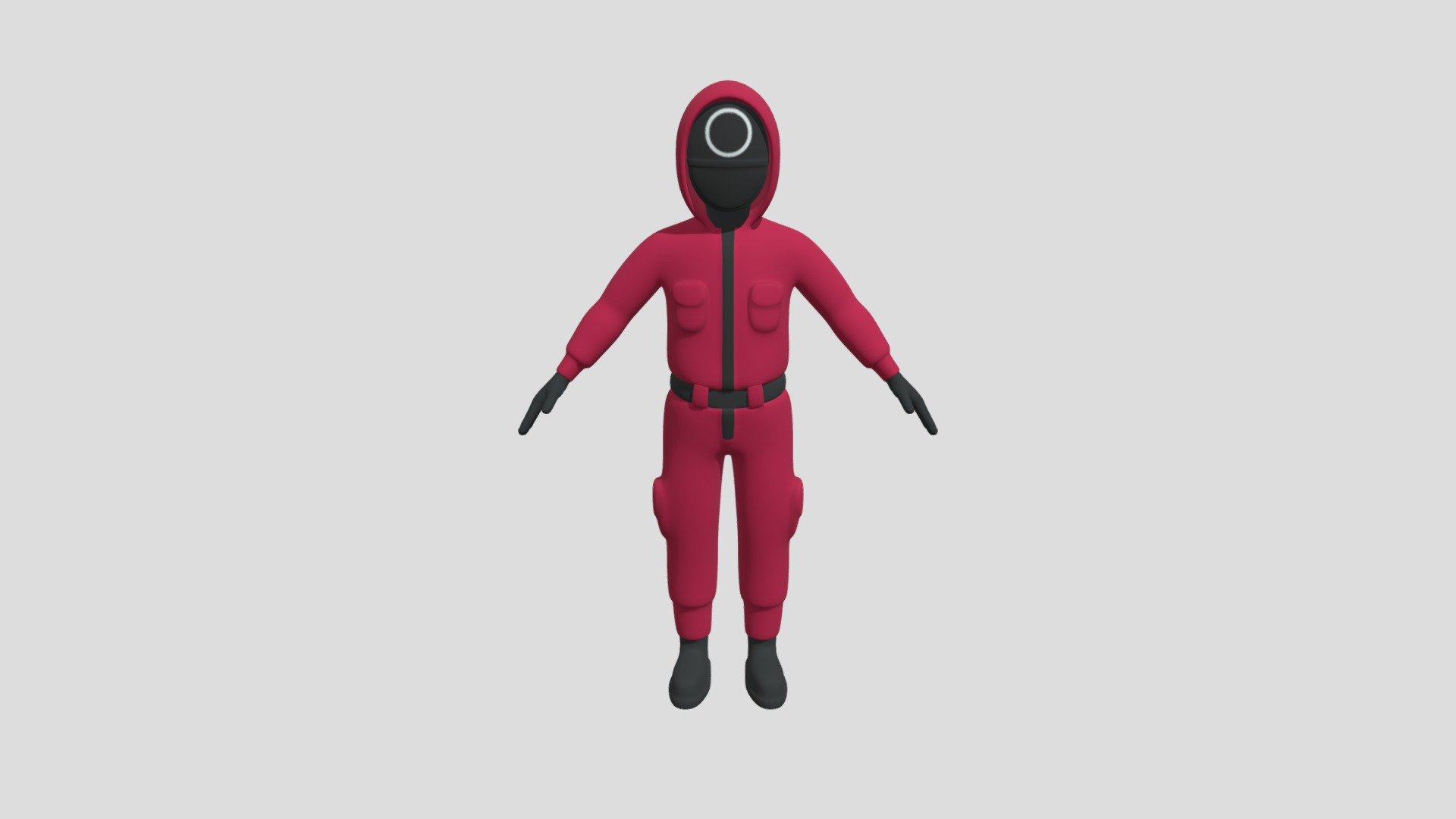 Red Soldier FROM SQUID GAME - Download Free 3D model by 2ad700ss ...