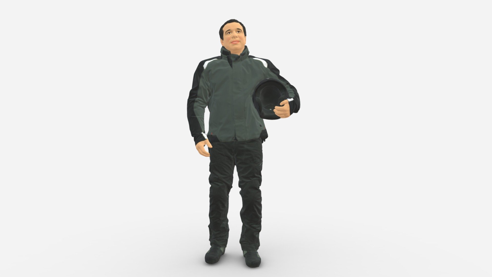 Man In Motorcycle Clothes 0089 - Buy Royalty Free 3D model by 3DFarm ...