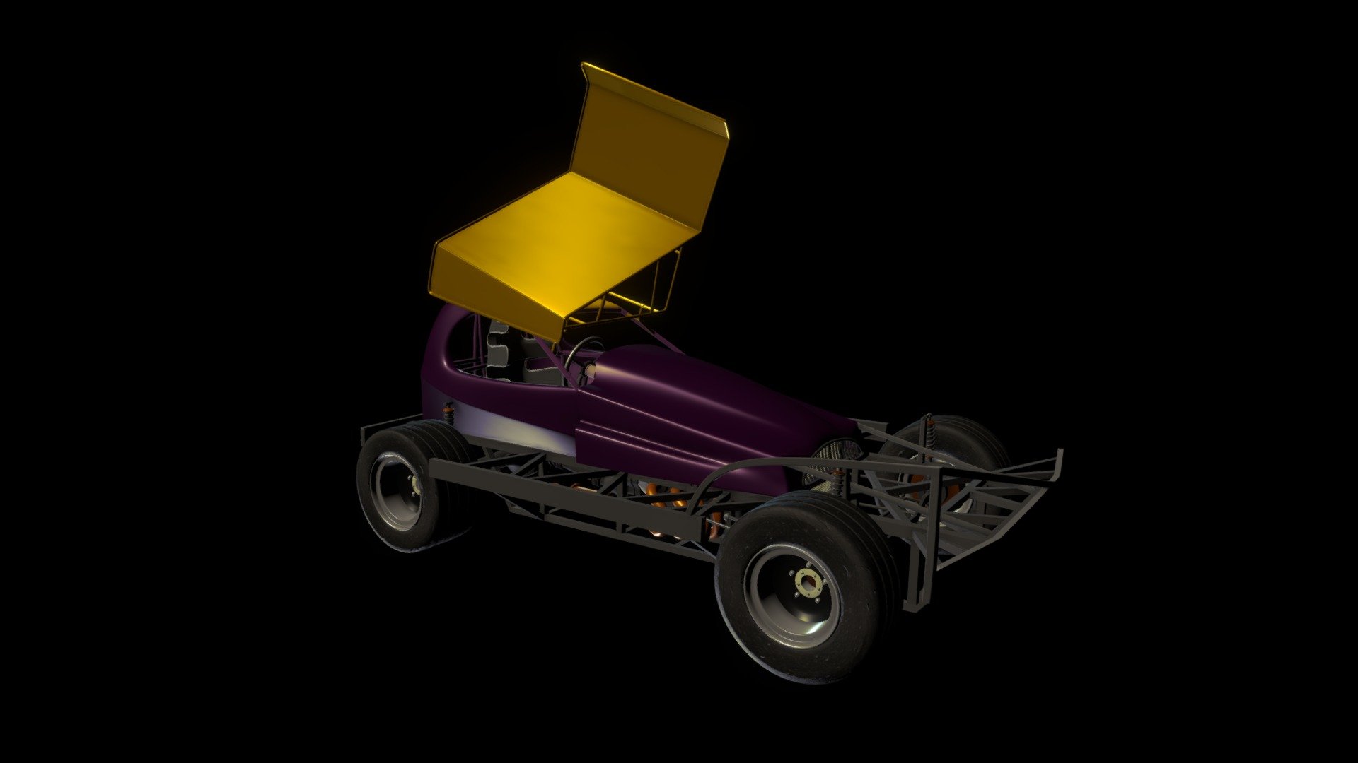 Brisca F1 Stockcar (work in progress) - Download Free 3D model by ...