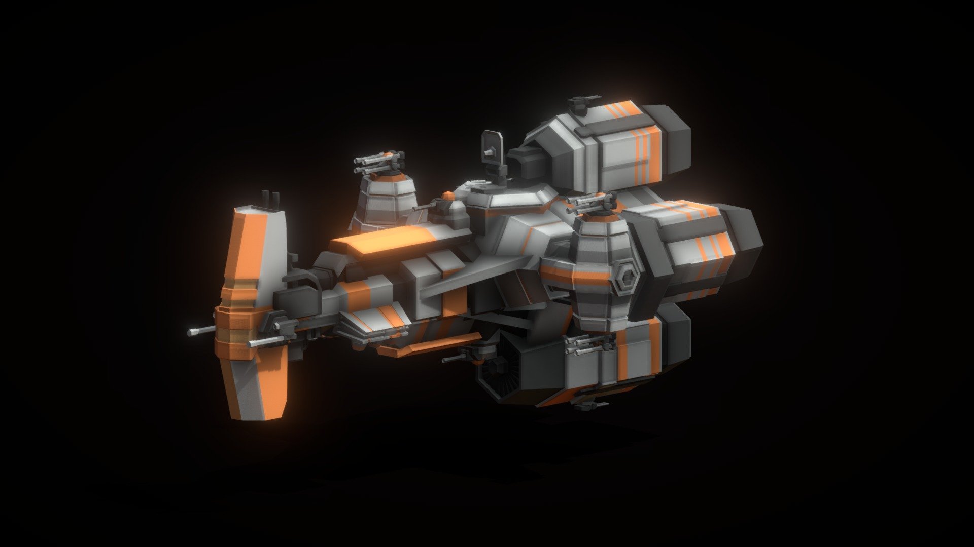 Star Wars Hammer Head Frigate - Download Free 3D model by iedalton ...
