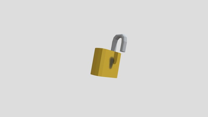 Padlock 3D models - Sketchfab