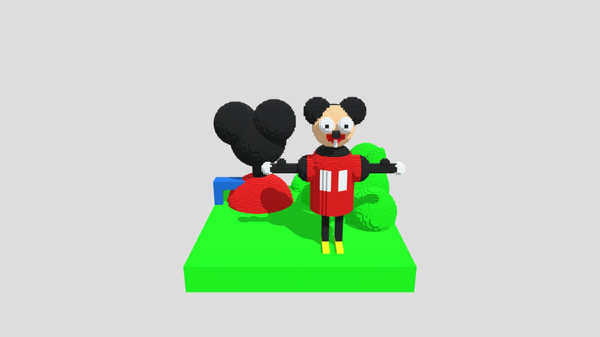 Mickey Mouse Seceret Workshop - Download Free 3D model by ...