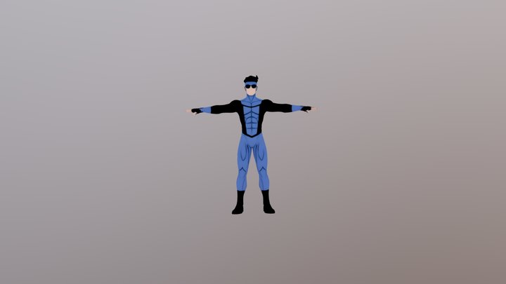 Superhero 3D models - Sketchfab