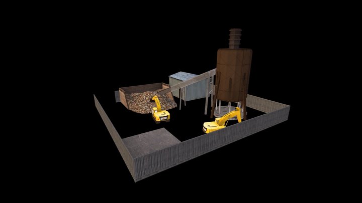 Incinerator 3D models - Sketchfab