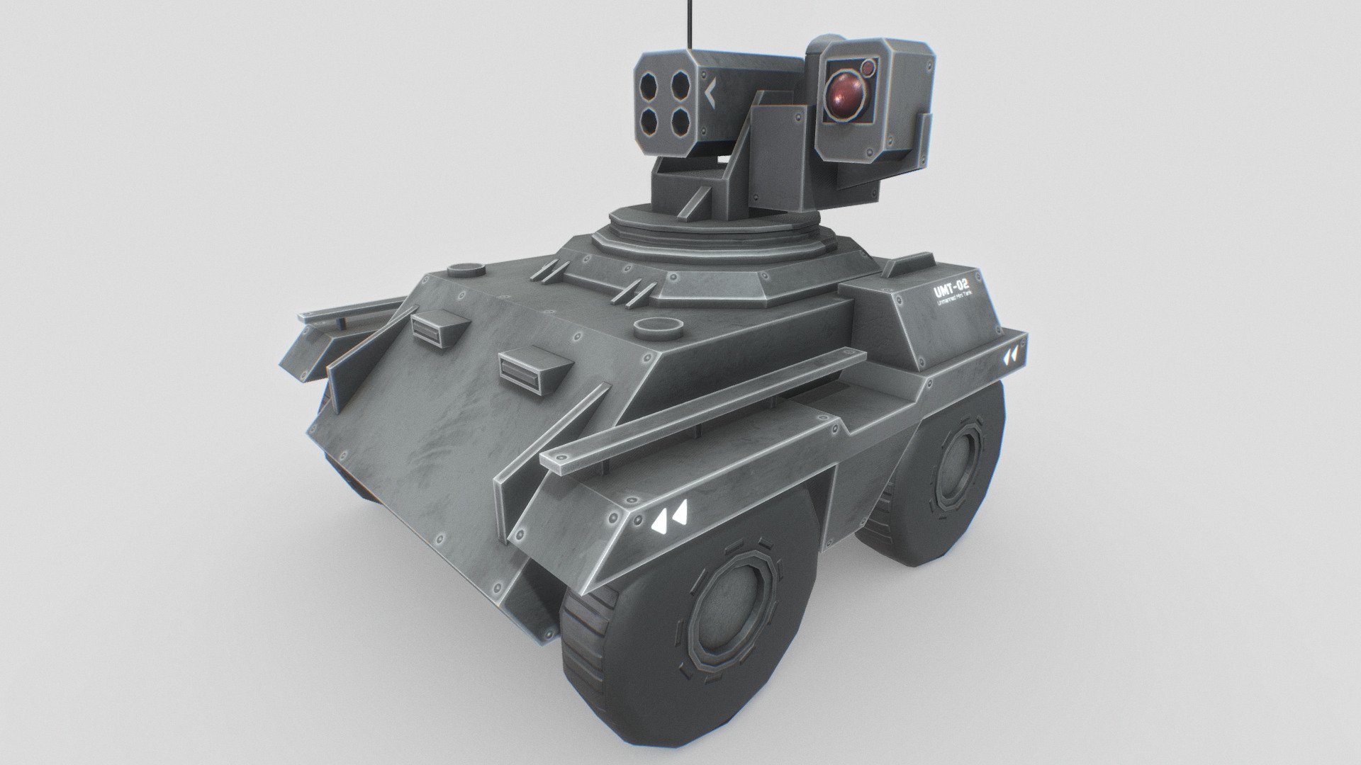 Unmanned Mini Tank - Buy Royalty Free 3D model by Anima Z (@Anima-Z ...