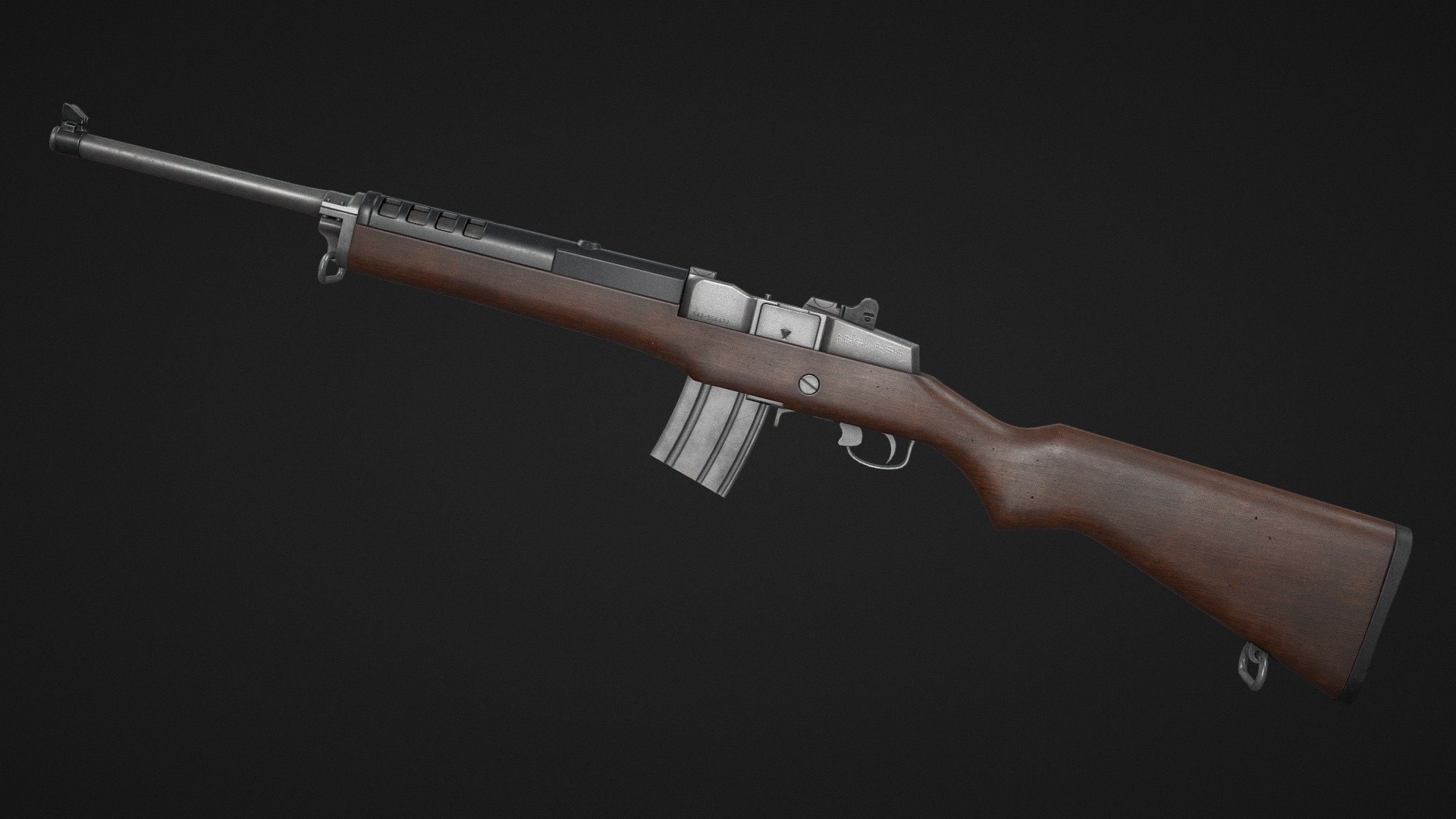 Ruger Mini - 14 Ranch Rifle - Buy Royalty Free 3D model by MarcusG94 ...