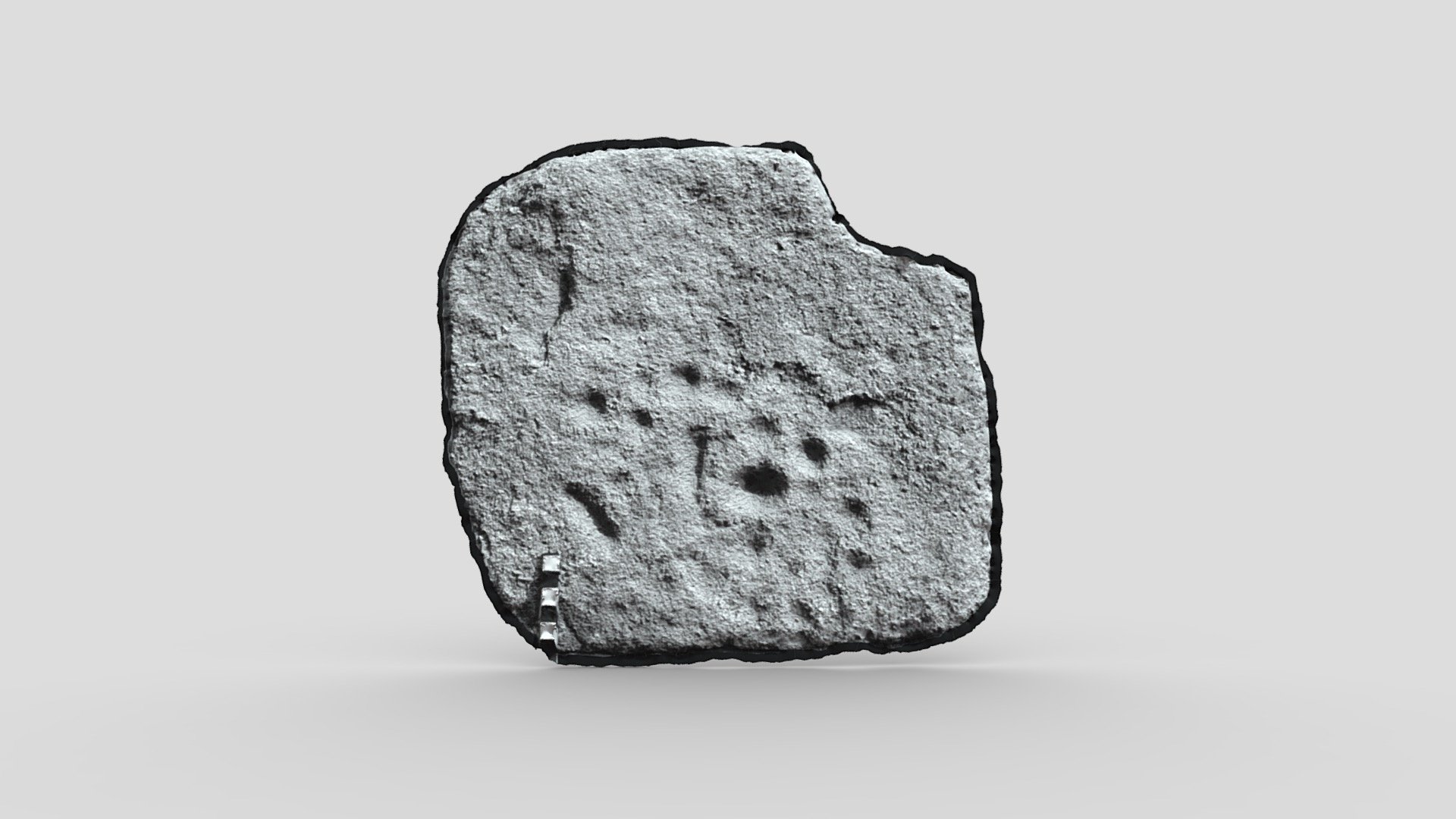 Missing cup-marked stone from Tregiffian - Download Free 3D model by ...