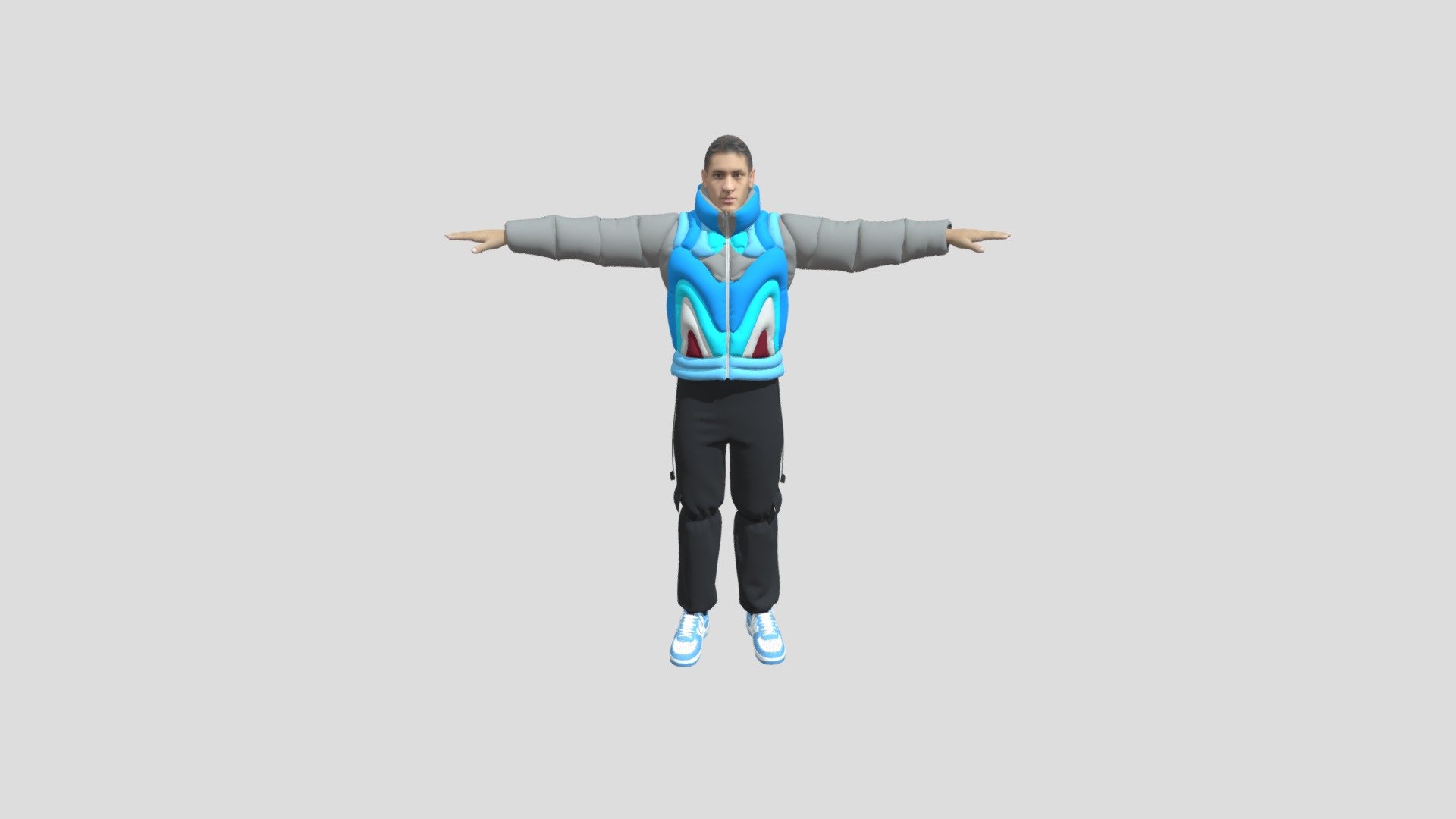 rapci çakal t pose - 3D model by drunklion [111f962] - Sketchfab