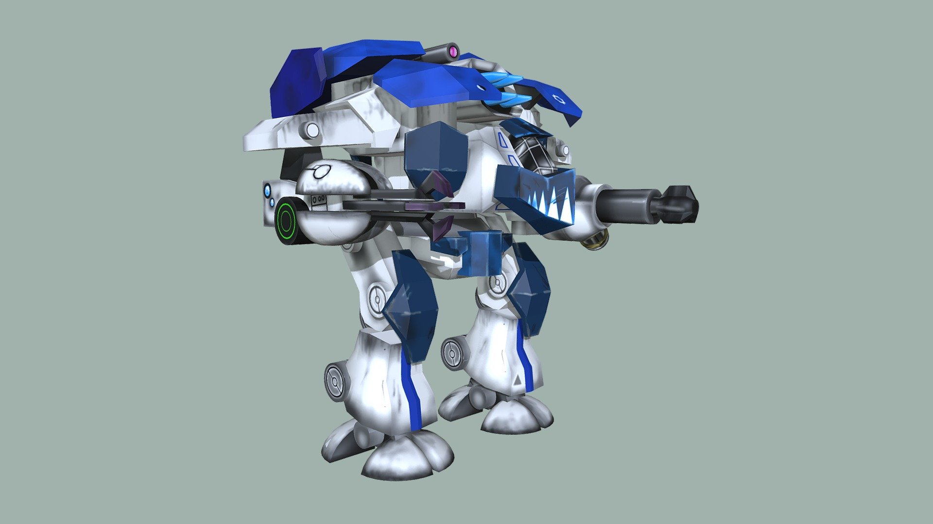 BEHEMOTH Heavy War Mech - 3D model by RodTheDev [111fa99] - Sketchfab
