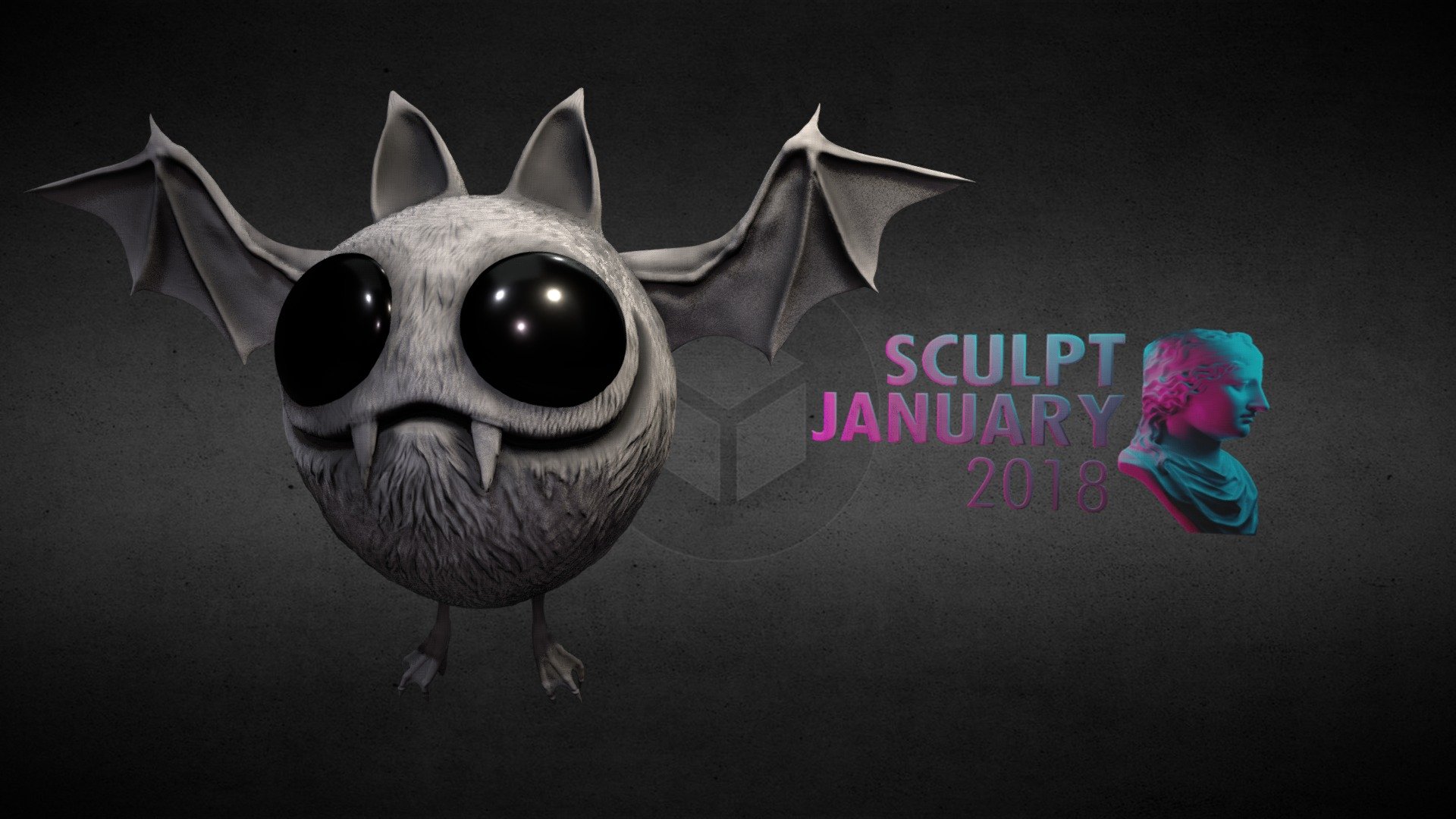 SculptJanuary18 - Day 6: Stylised Monster - 3D model by Icarus ...