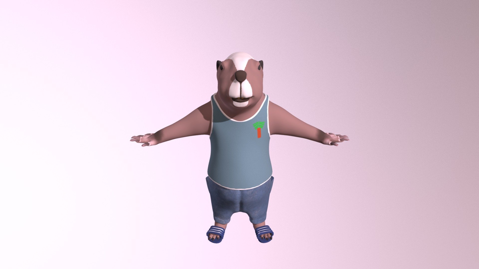 Beaver - 3D model by morWickens [1122051] - Sketchfab