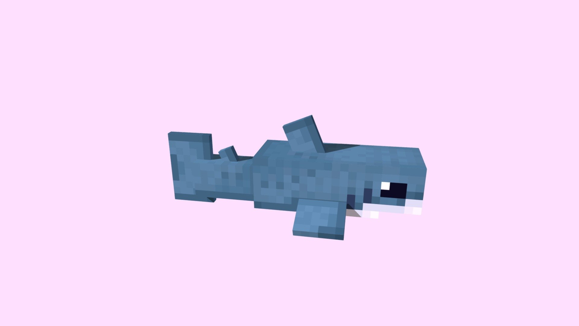 Voxel Blåhaj - Download Free 3D model by Wh4I3 [11235d3] - Sketchfab