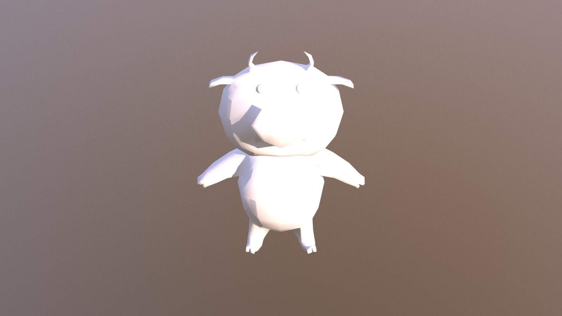 Cow Character - 3D model by Frankie.Lee [112374e] - Sketchfab
