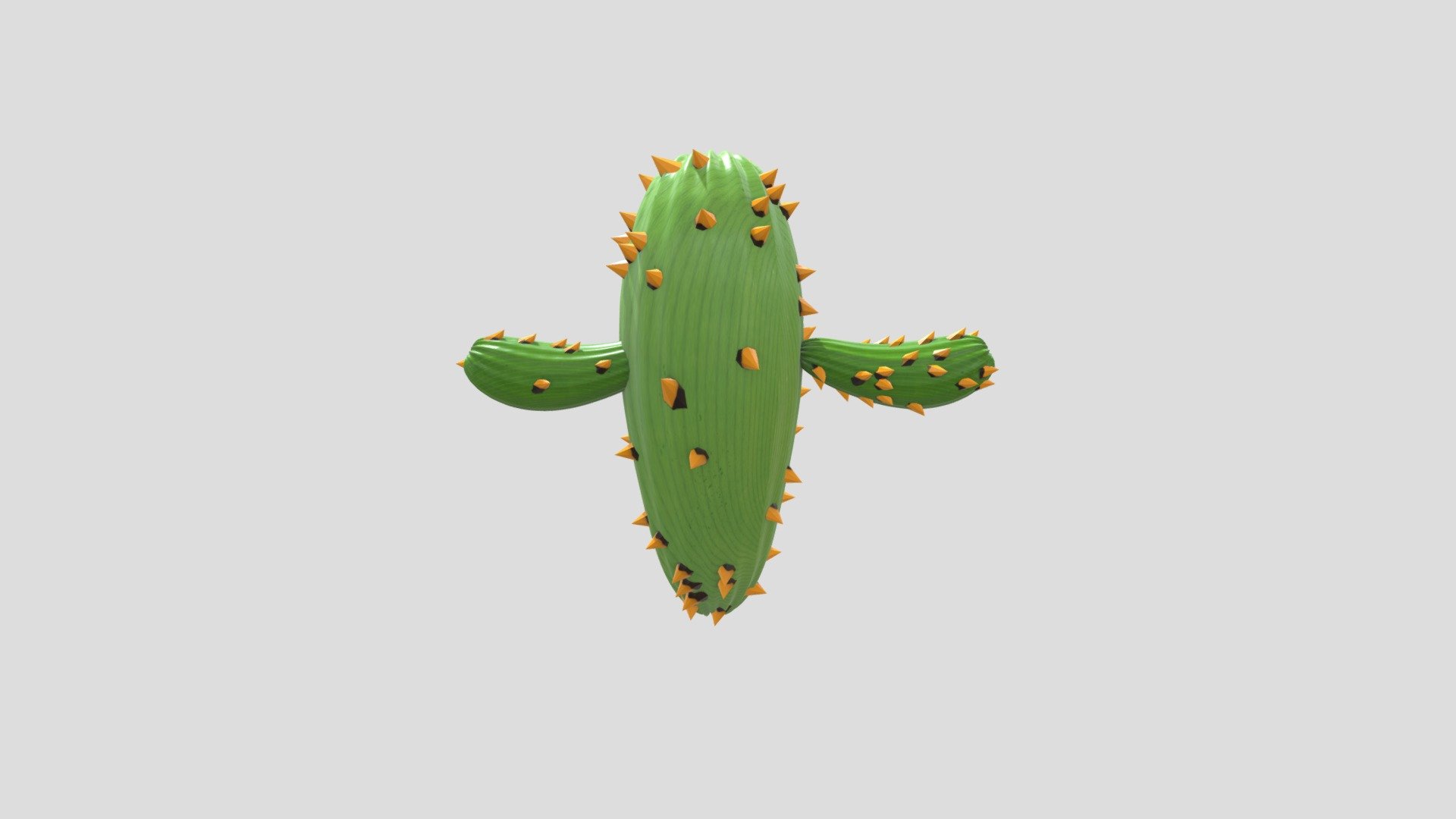 Low Poly Cactus - 3D model by Anton.Kasian.Edberg [11241d0] - Sketchfab