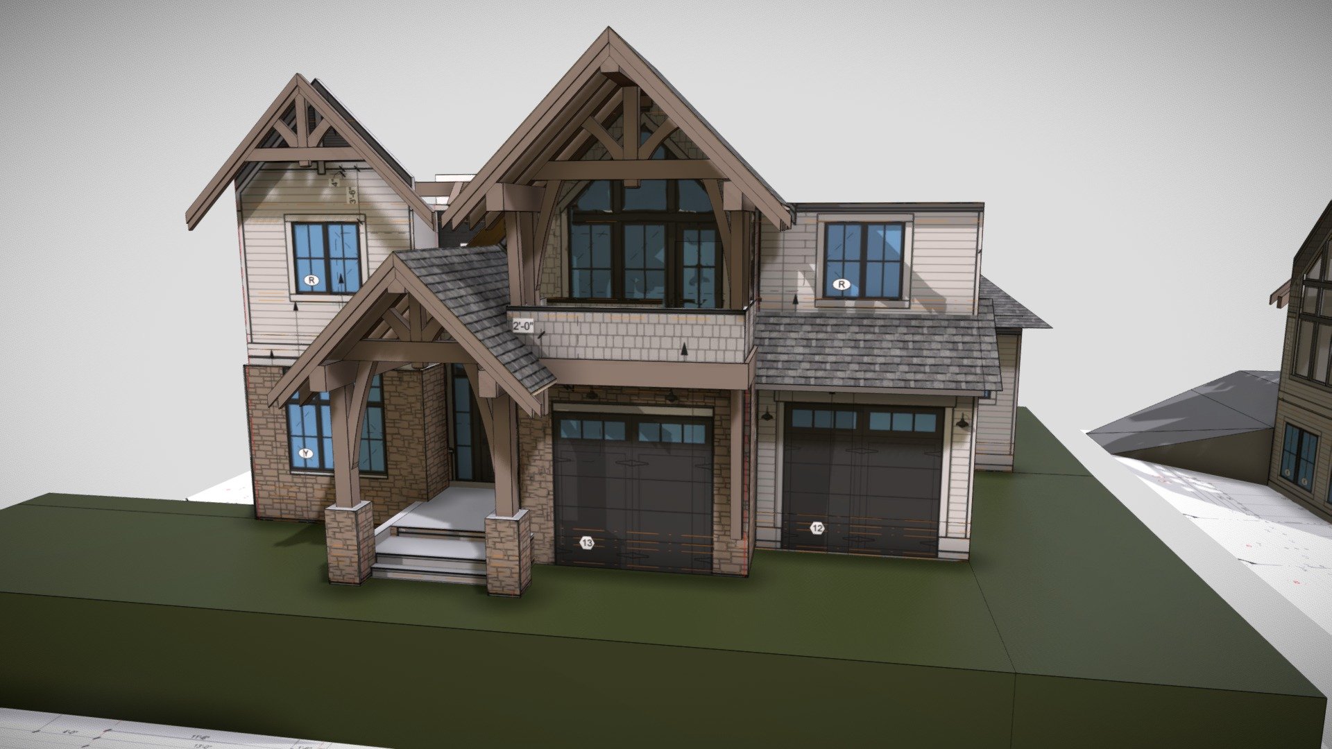 Neels Timber Preliminary - 3D model by Tysonmoffat [1124437] - Sketchfab