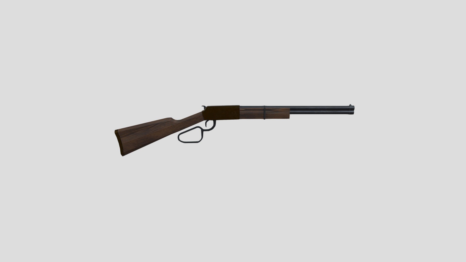 lever action rifle - 3D model by rmitchell255 [1124778] - Sketchfab