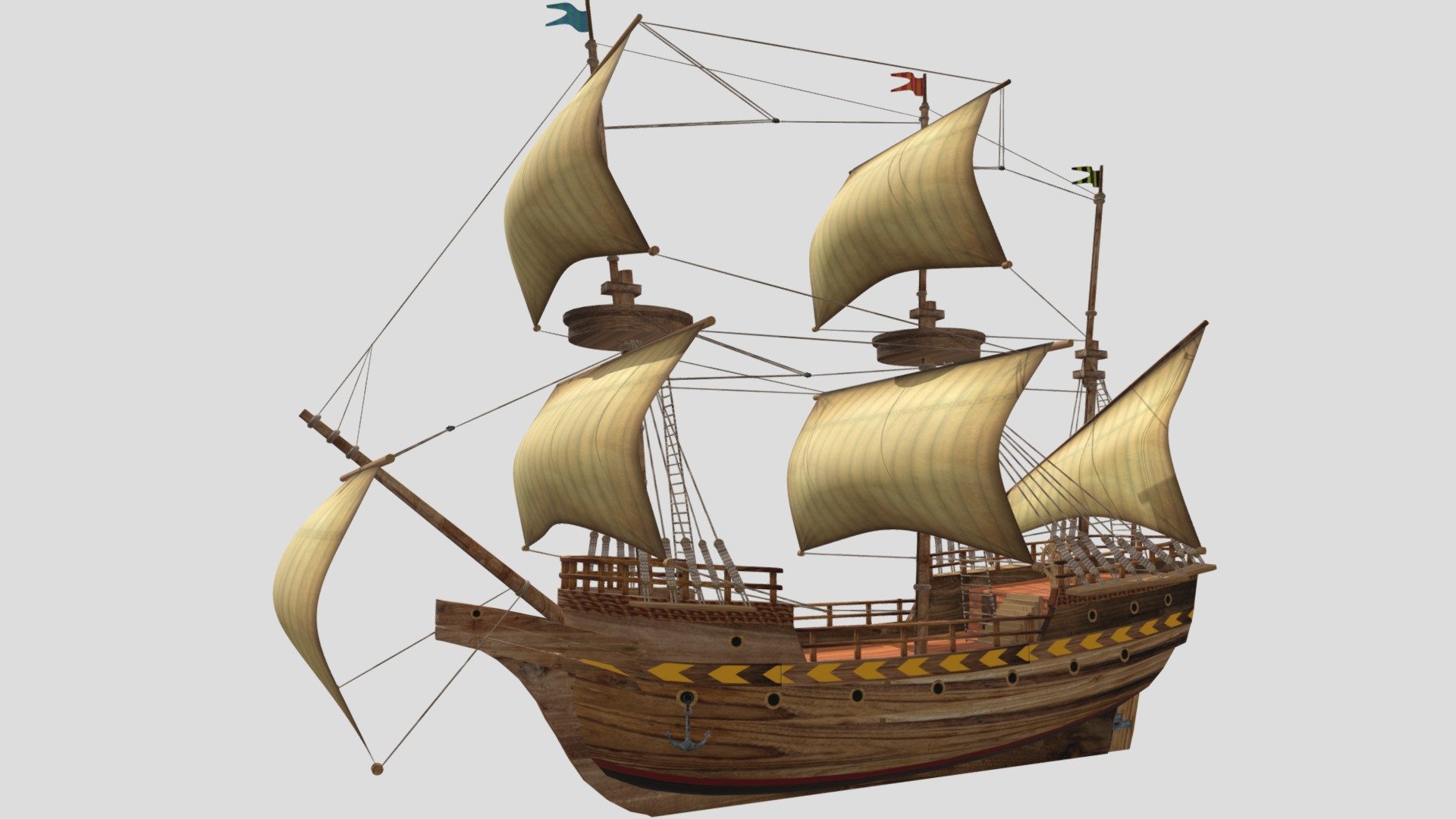 Ship AA - Download Free 3D model by gogiart (@agt14032013) [1124bdd ...