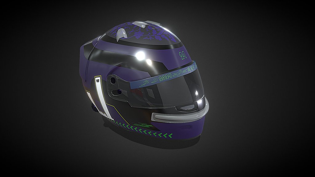 Formula Helmet - A 3D model collection by 07furkanguler07 - Sketchfab