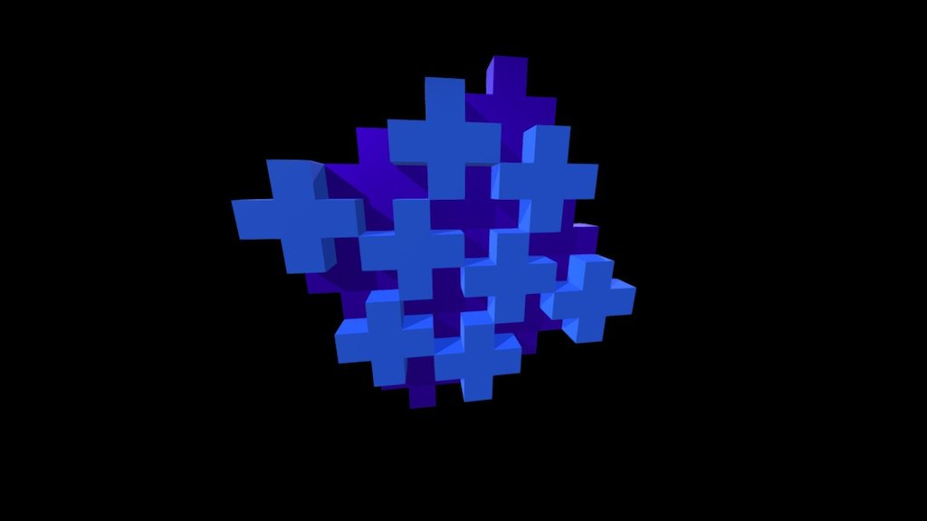 Kinetic Cross Pattern v 1.1 - 3D model by CADAVeR Kage (@CADAVeRKage ...