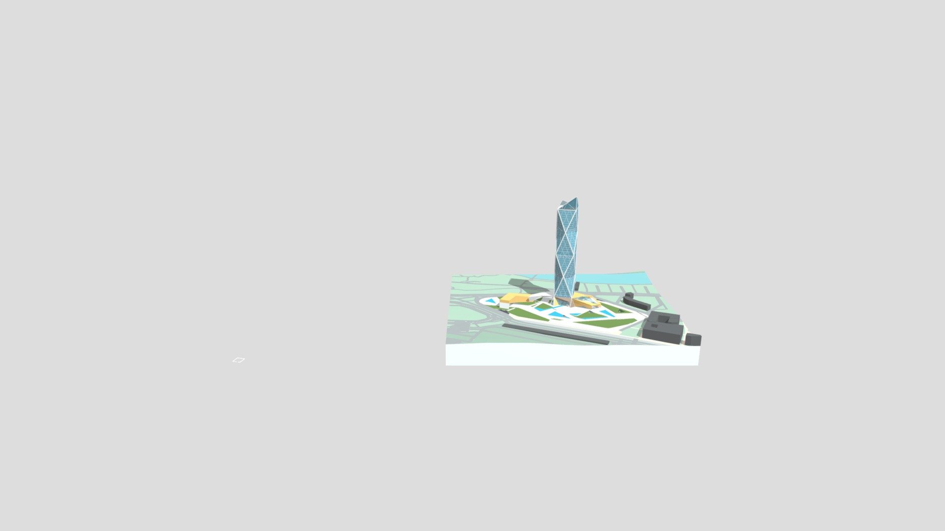 Diamond Tower - Zurich, Switzerland - 3D model by luis.amontilla.p18 ...