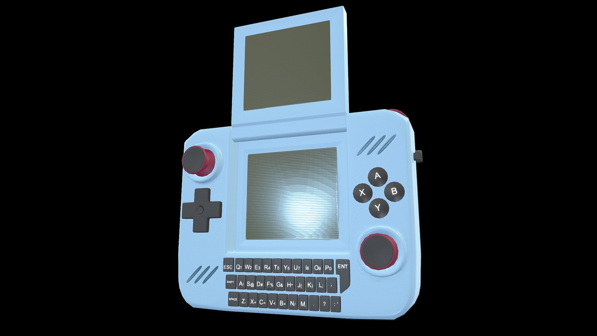 Game Console 3d Model By Yzzo163 [1129636] Sketchfab