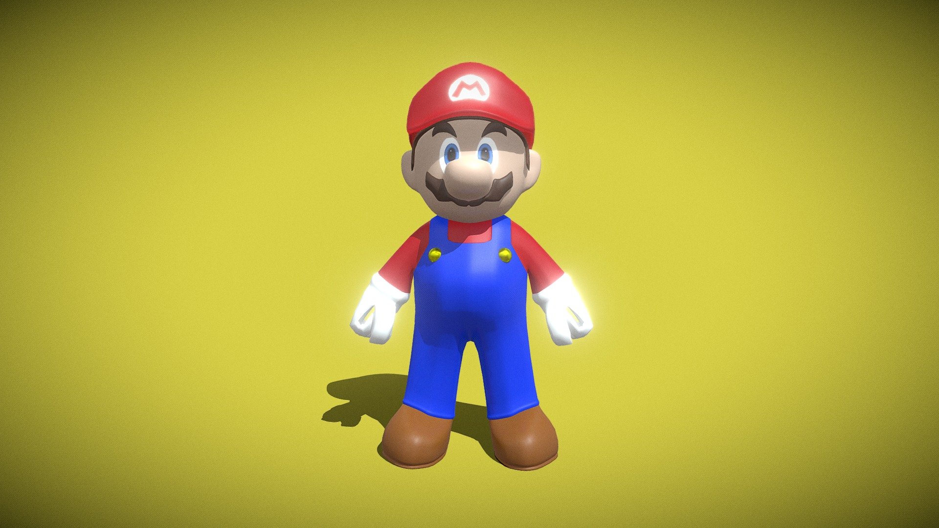Super Mario - 3D model by Ákos Bécs (@becsakos) [112a524] - Sketchfab