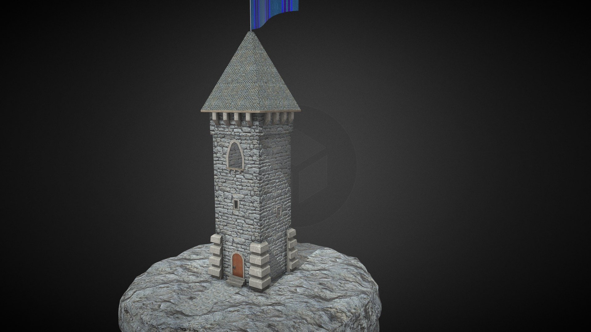 Tower - 3D model by zmage [112cbac] - Sketchfab