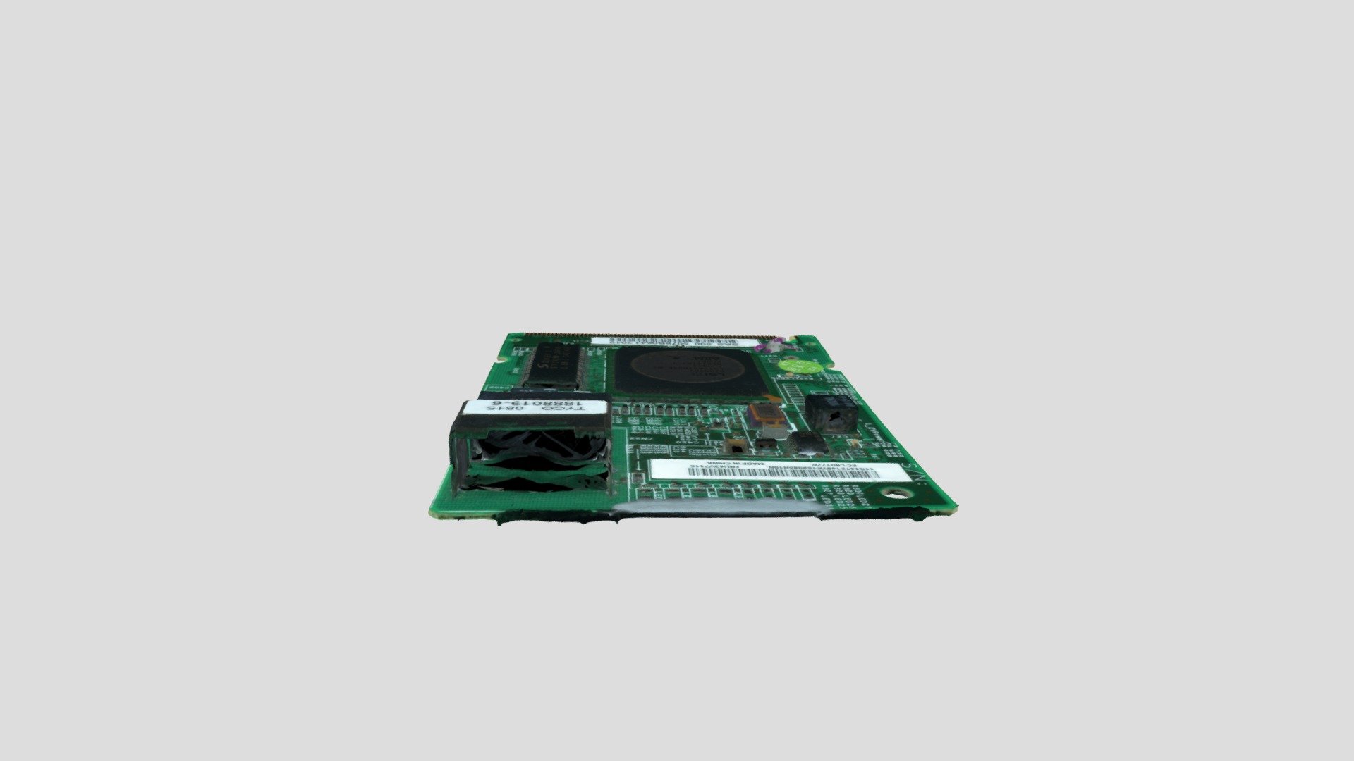 SAS Expansion board. PCB - 3D model by nick_clicks [112d3b5] - Sketchfab