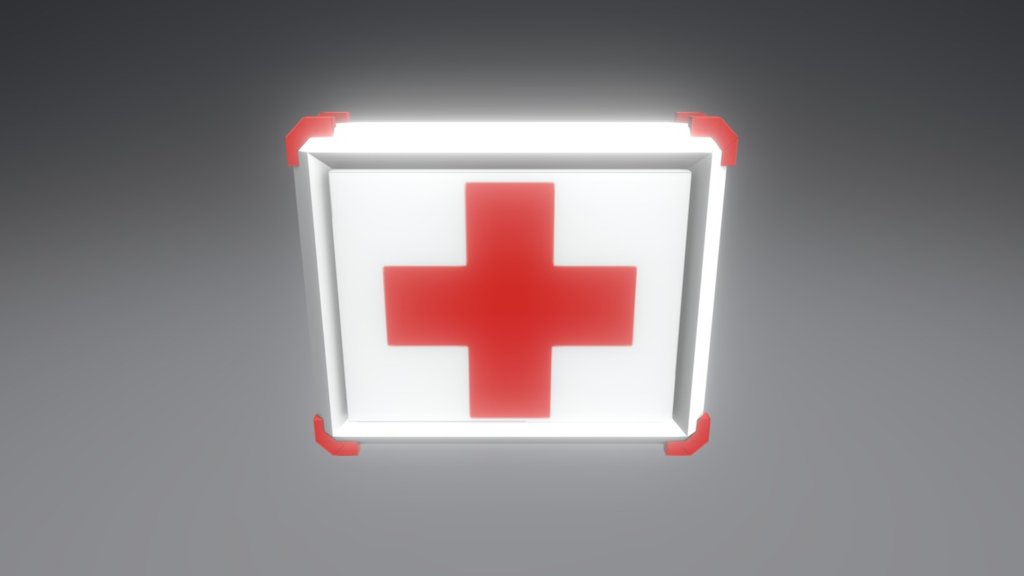 Health pack - 3D model by Brett (@Brett_G) [112d914] - Sketchfab