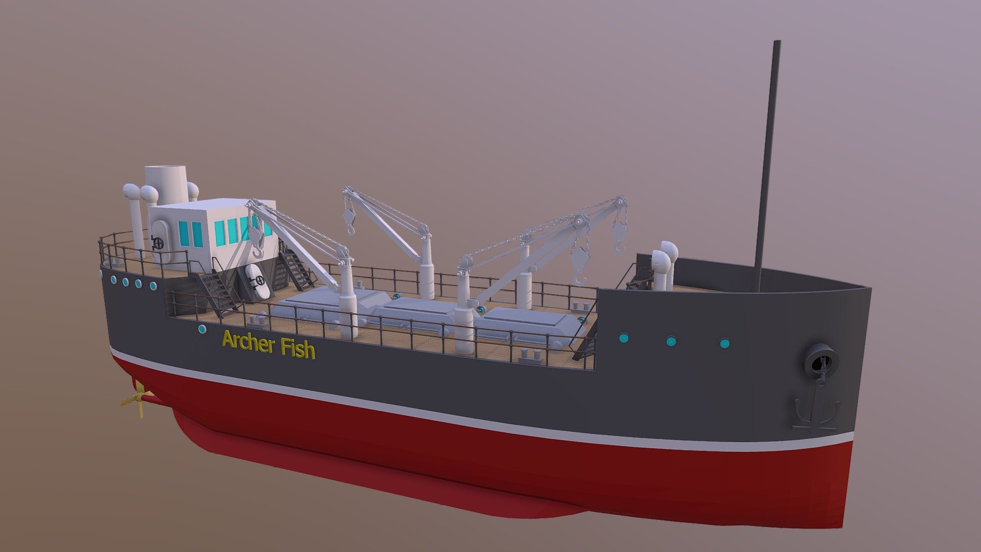 Fishing Boat - Download Free 3D model by martyn169 [112e0bb] - Sketchfab
