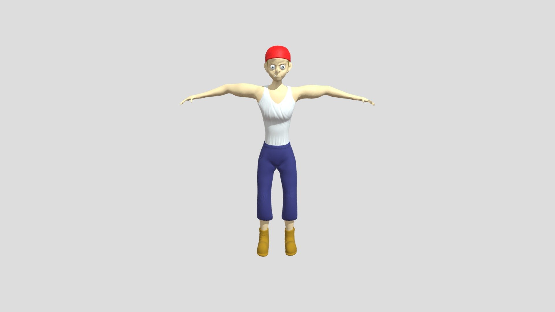 Rude character - 3D model by EzekIvan [1130c3e] - Sketchfab