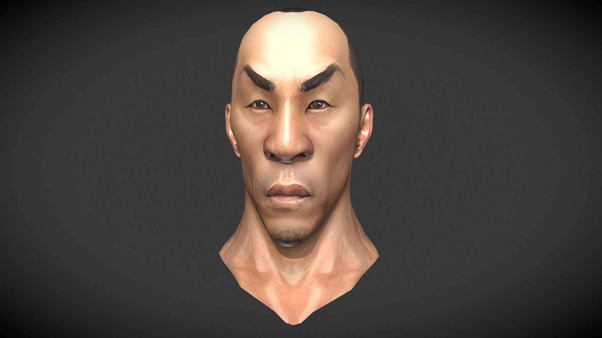 Yakuza Head - Download Free 3D model by Frolce [1130f90] - Sketchfab