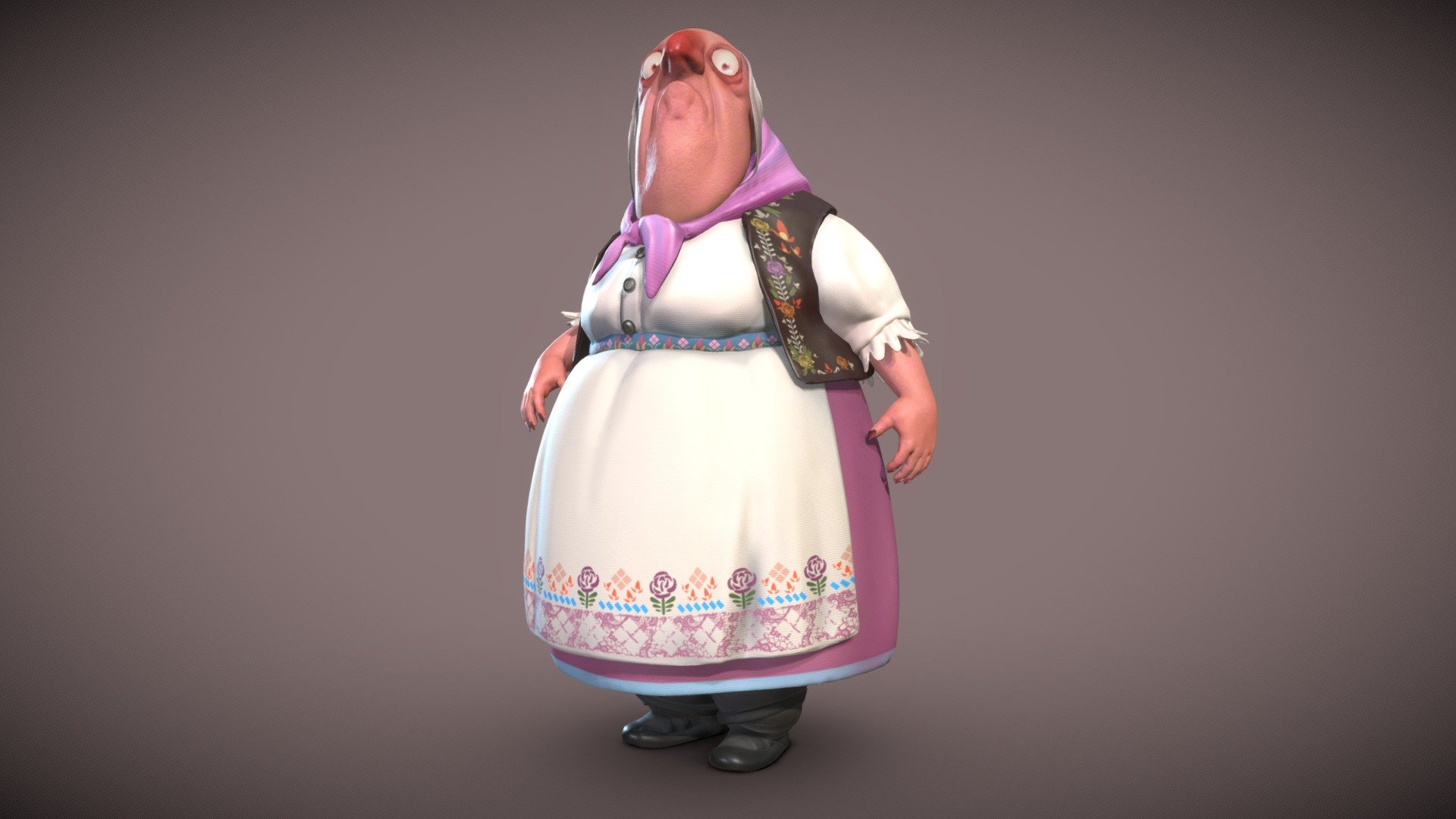 The Witch - 3D model by cer_e [1132d37] - Sketchfab