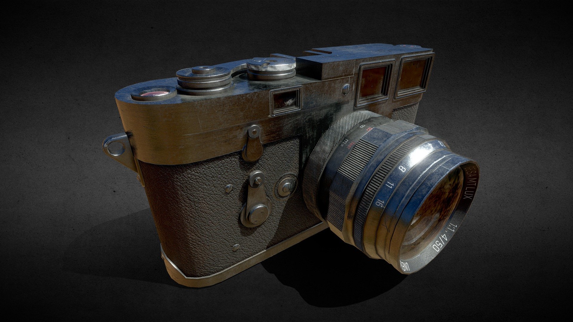 Old vintage camera - Buy Royalty Free 3D model by AdamKozakGrafika ...