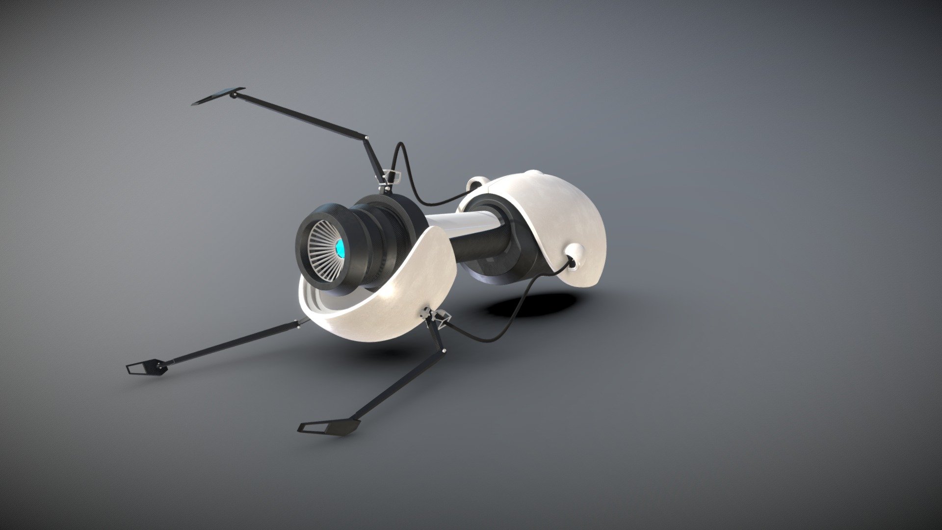 Portal Gun - 3D model by lorenzo.ronghi [11361ba] - Sketchfab