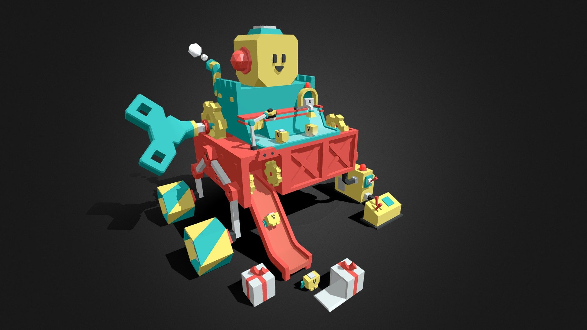 Rover's Toy Factory - 3D model by MinHa (@affil2) [11387a1] - Sketchfab