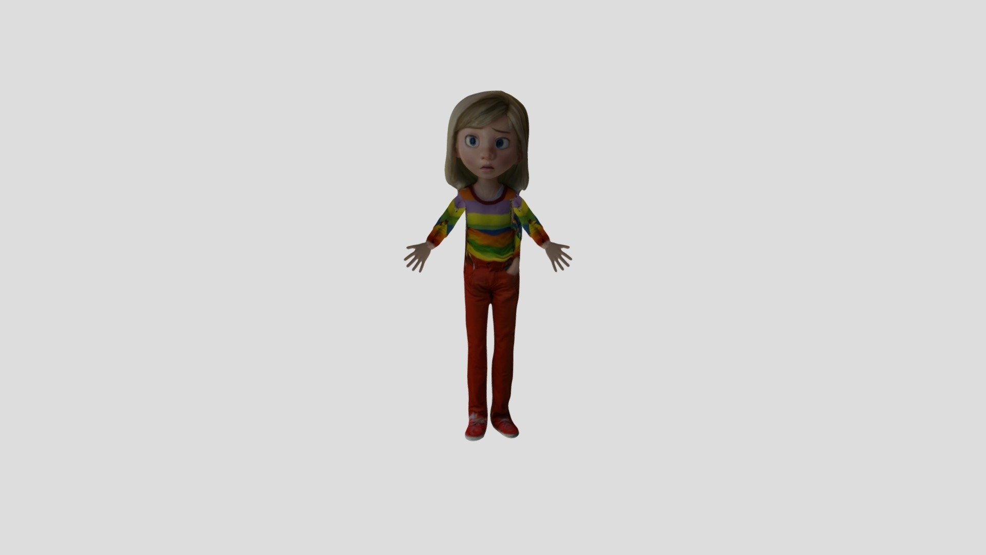 Insade out riley - 3D model by ogramacgames15 [113a0d6] - Sketchfab