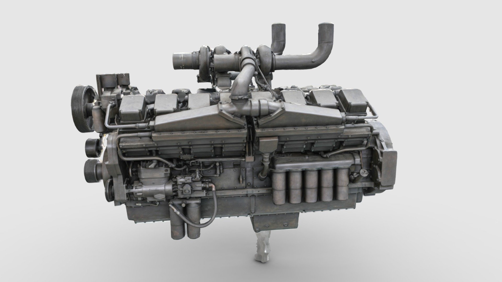 Cummins Engine Display, Columbus IN - Download Free 3D model by ...