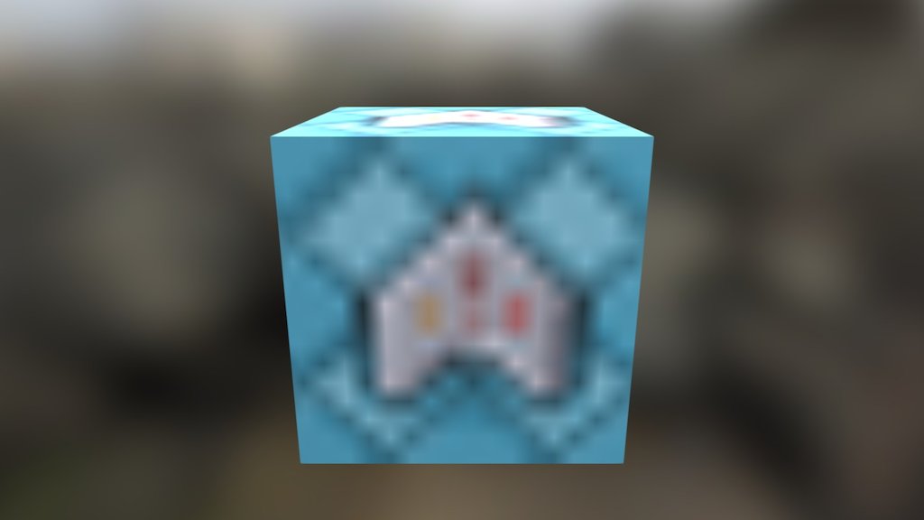 Unused Blue Command Block? - 3D model by mcdude451 [113a916] - Sketchfab
