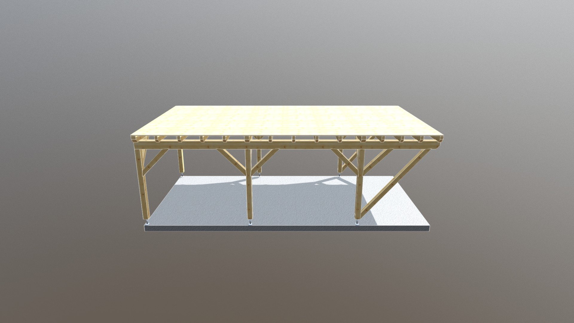 4x8 meter - 3D model by JGBE.pl [113c7b8] - Sketchfab