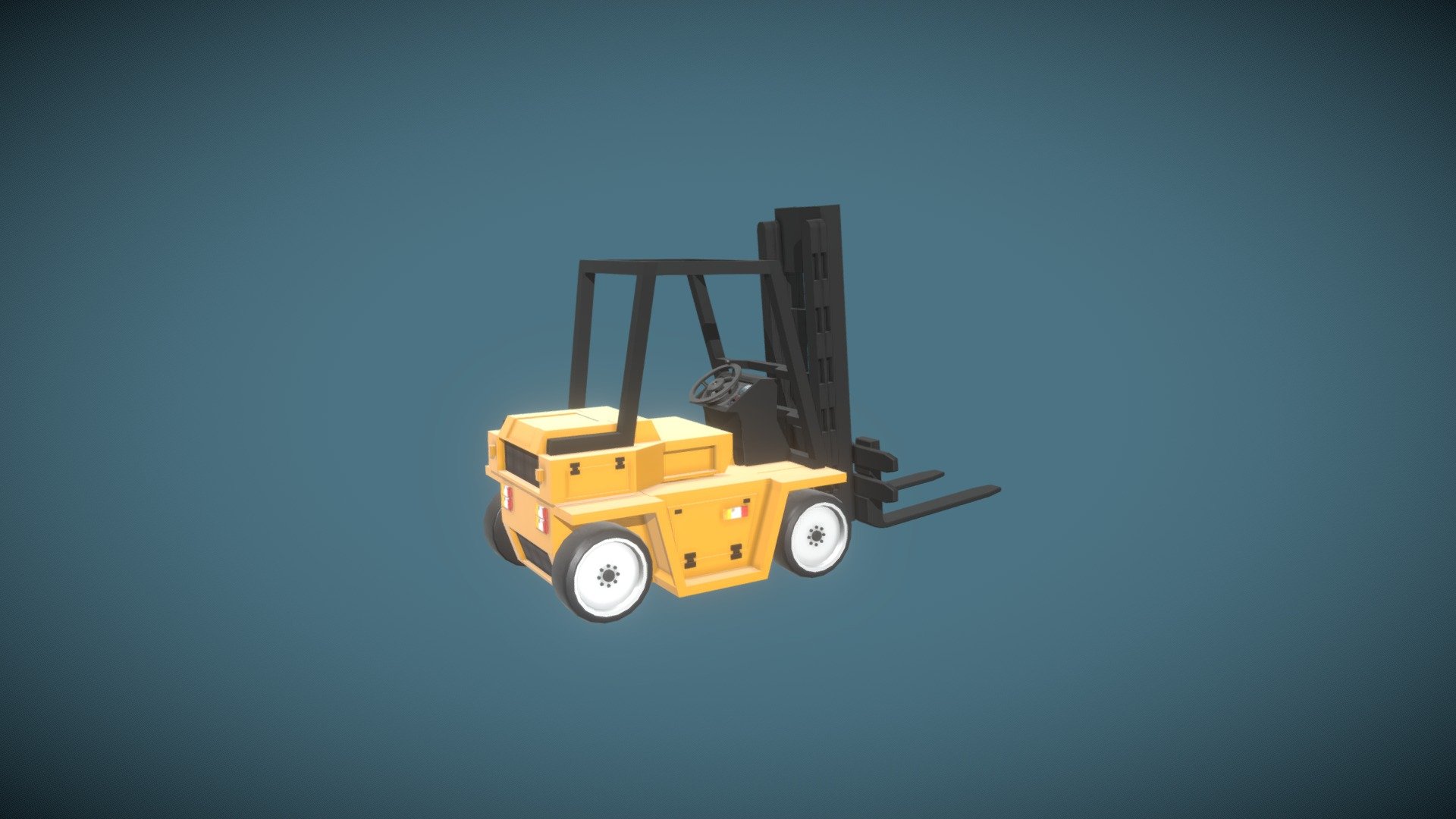 Low Poly Loader machine - Download Free 3D model by Vigneshwar ...