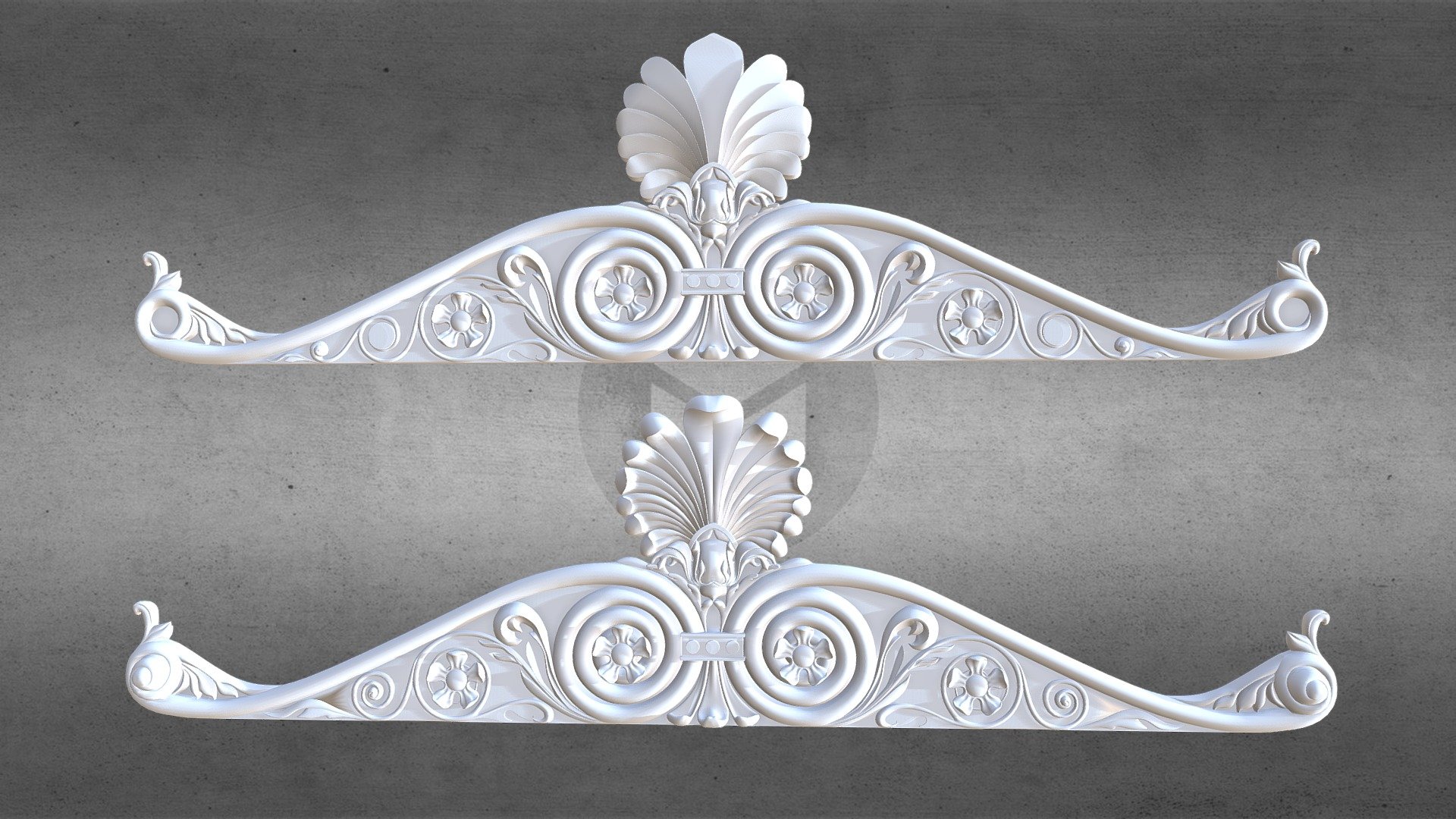 Timpanon decoration - 3D model by reaperrr1 [113e1d1] - Sketchfab