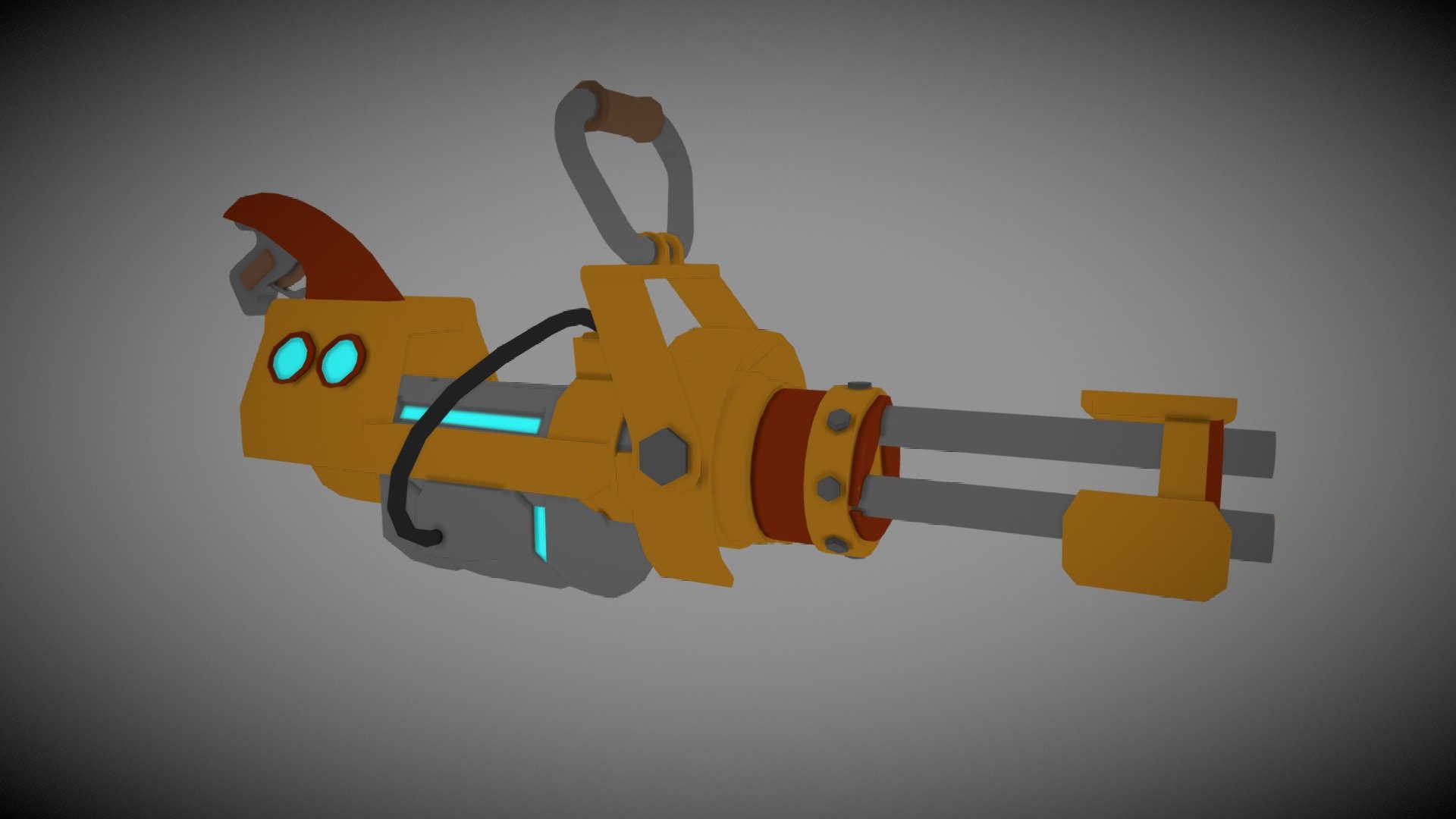 Lil' sci fi minigun - Buy Royalty Free 3D model by Facundo.Olmedo ...