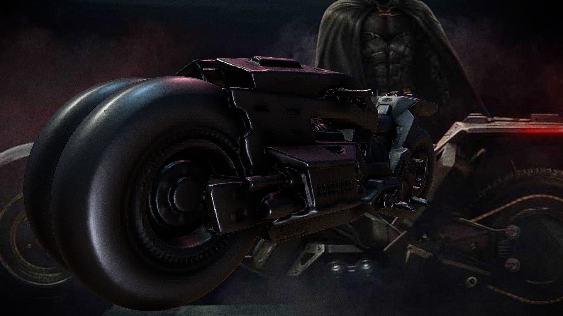 Batcycle - The Flash Movie- 3dmakerpro - Buy Royalty Free 3D model by ...