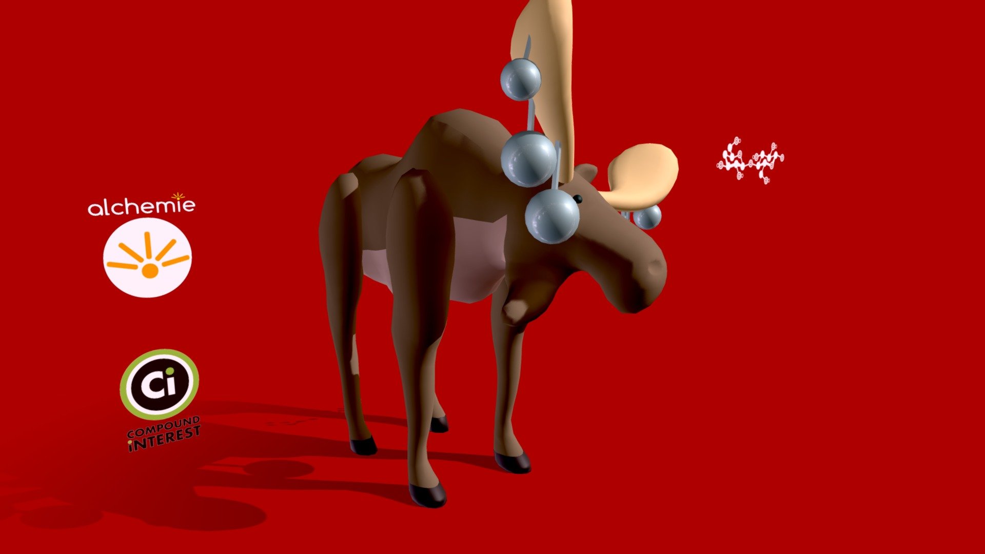 Bauble Head Moose - Compound Interest - 3D model by Elijah Sheffield ...