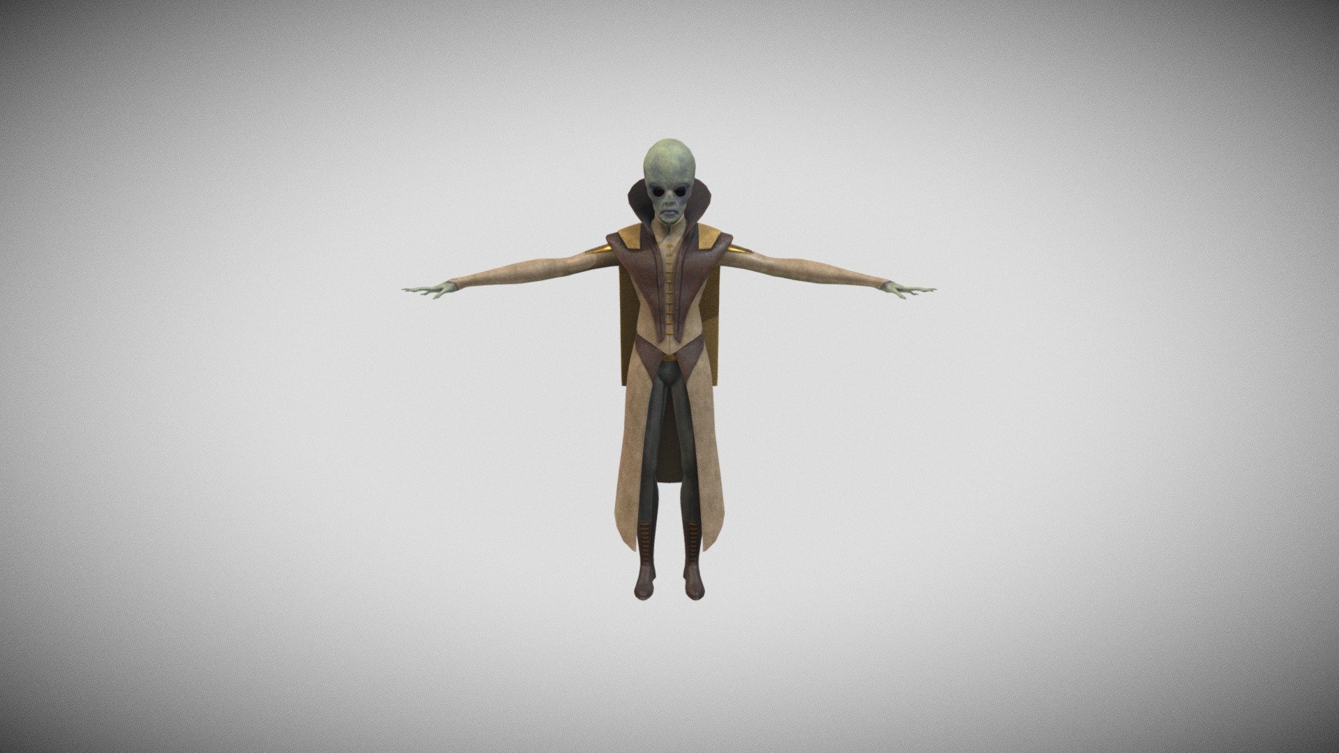 Alien - 3D model by Fernando Cascarosa (@FvCc) [1142cc3] - Sketchfab