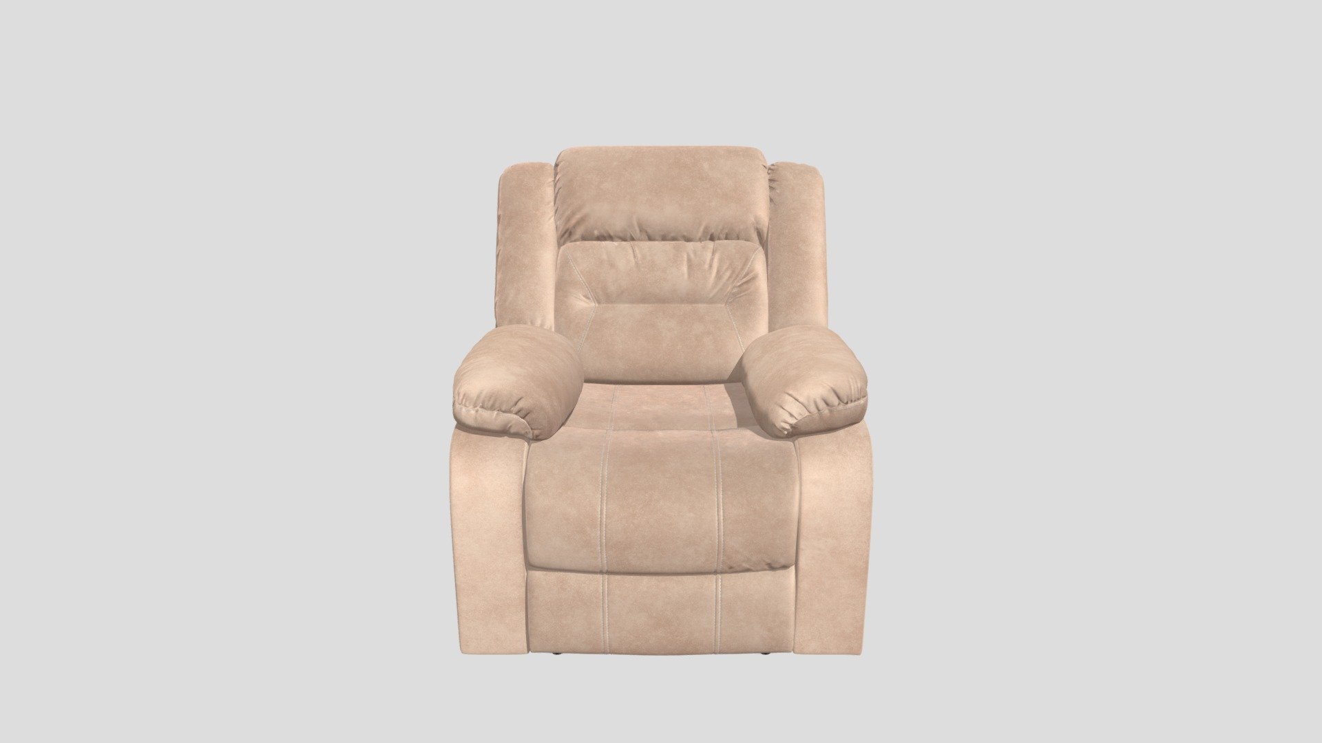 Recliner - 3D model by artoony studio (@artoonystudio) [11446a6 ...