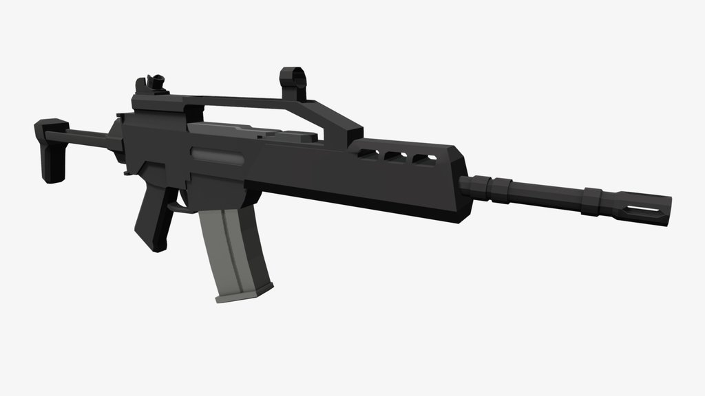 Assault Rifles - A 3D model collection by samanthacford - Sketchfab