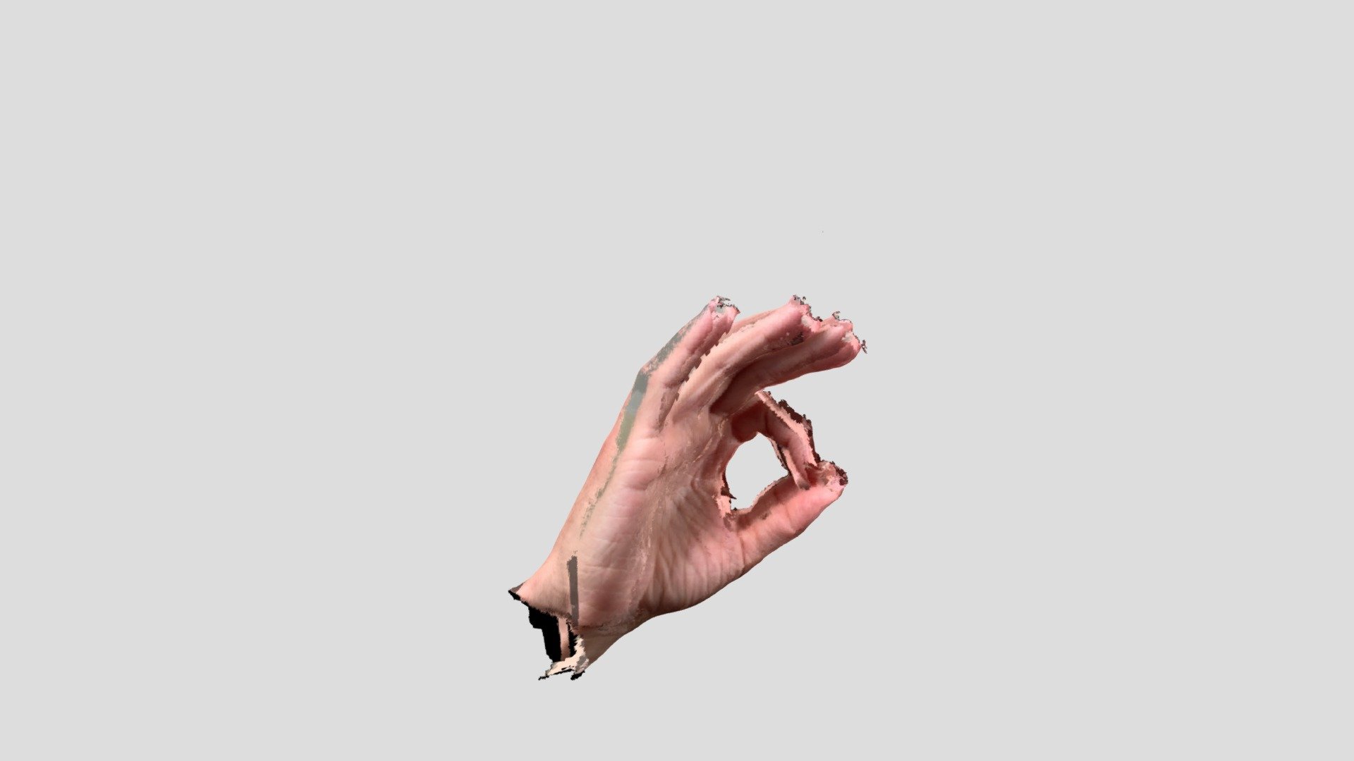 Ok hand - Download Free 3D model by albertomq [1144c13] - Sketchfab